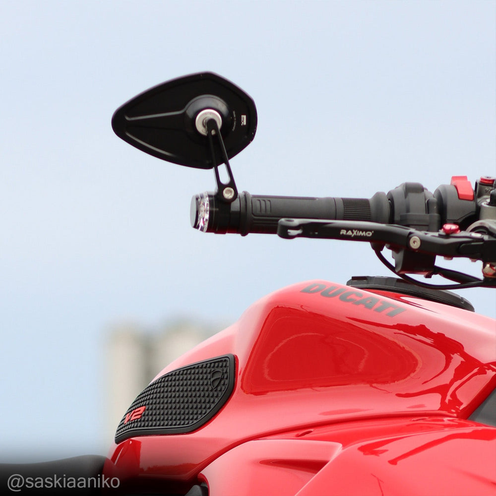 mo.view sport 60: The glassless handlebar end mirror for a unique design